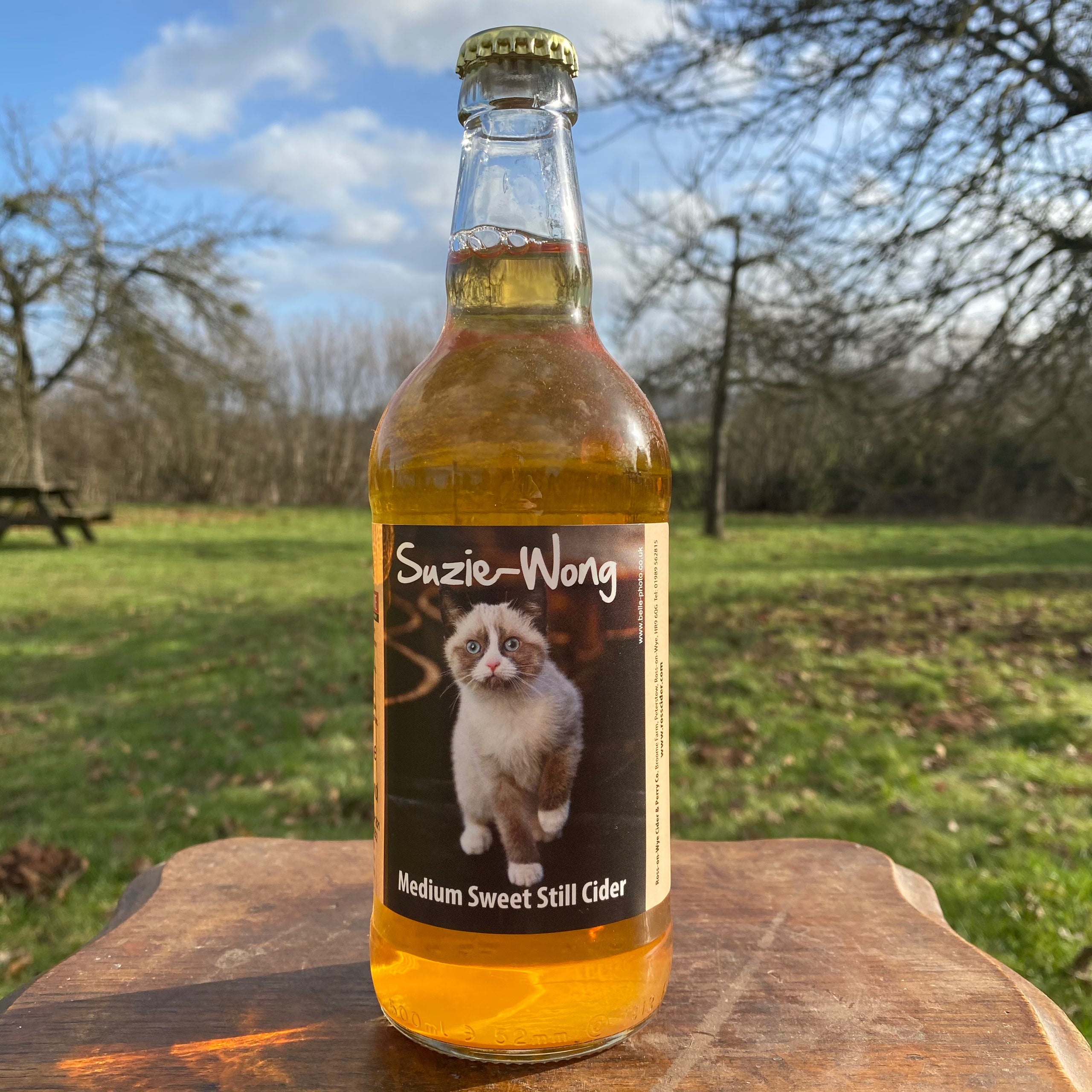 Suzie Wong Medium Sweet Cider - 6.0% - 50cl | Ross-on-Wye Cider & Perry ...